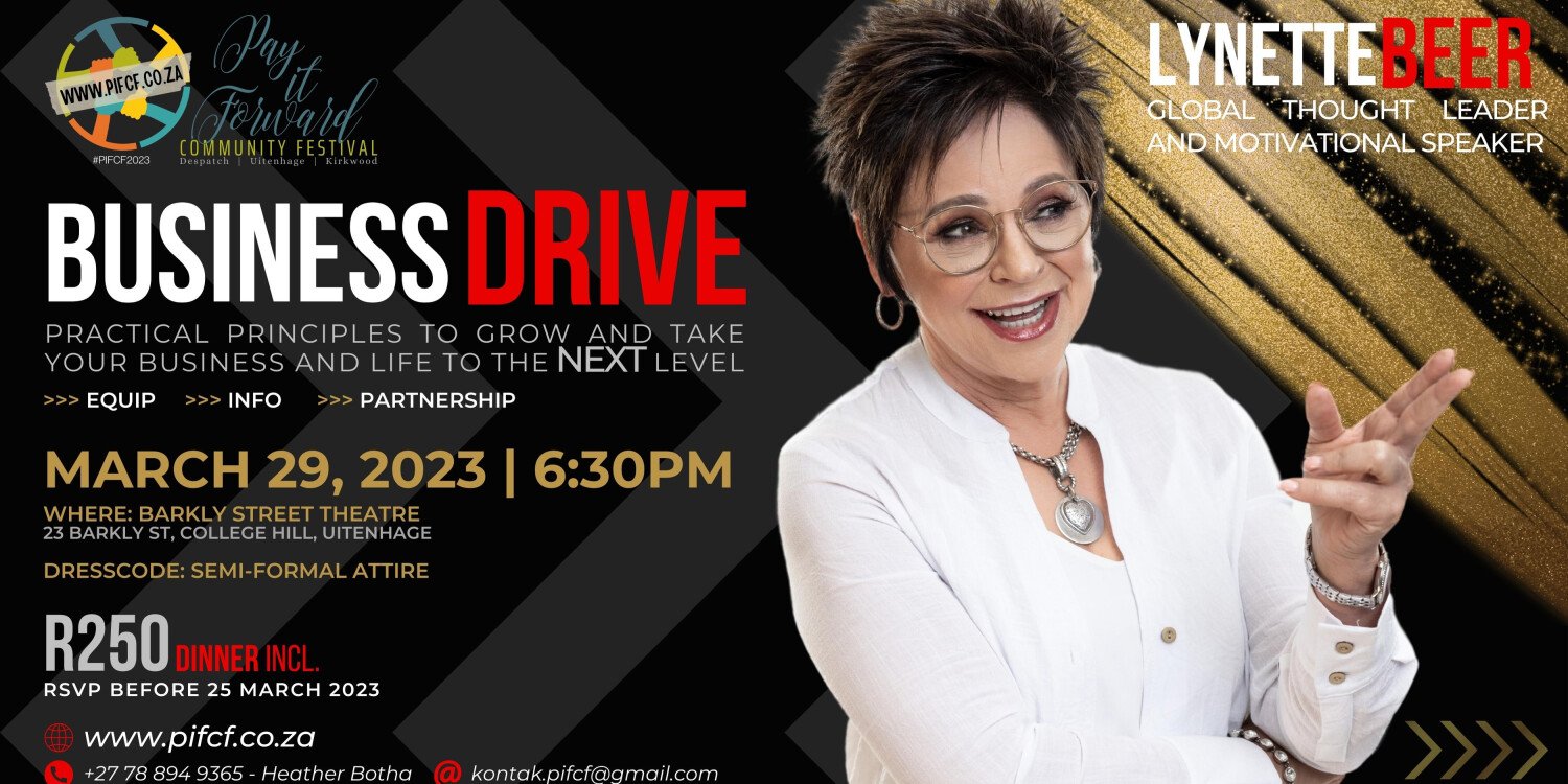 Pay it Forward BUSINESS DRIVE - Computicket BoxOffice