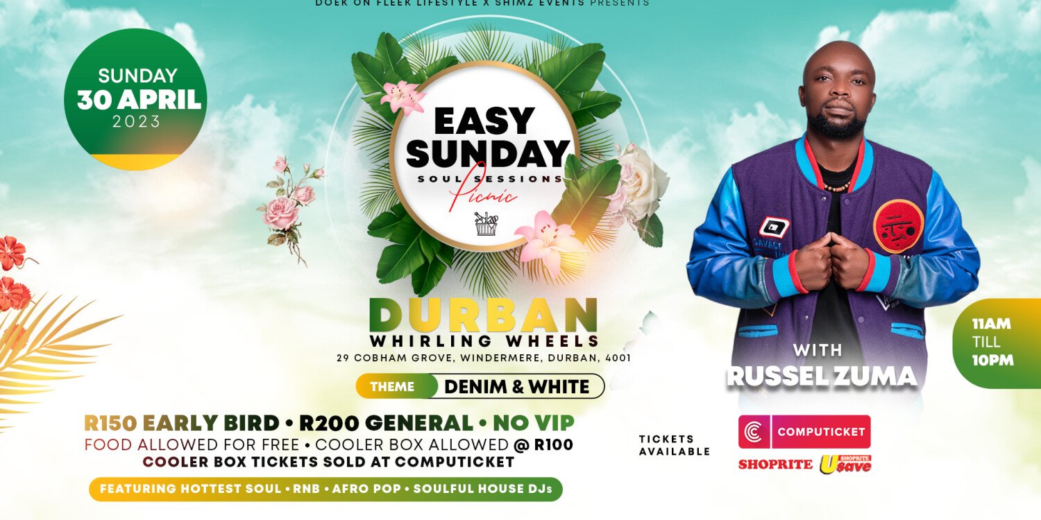 Easy Sunday Soul Sessions Picnic Durban Computicket BoxOffice