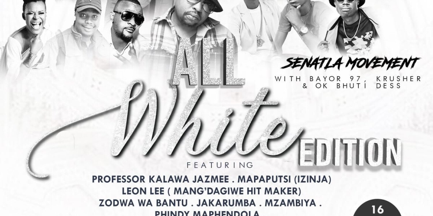 Senatla Movement - All White Edition - Computicket BoxOffice
