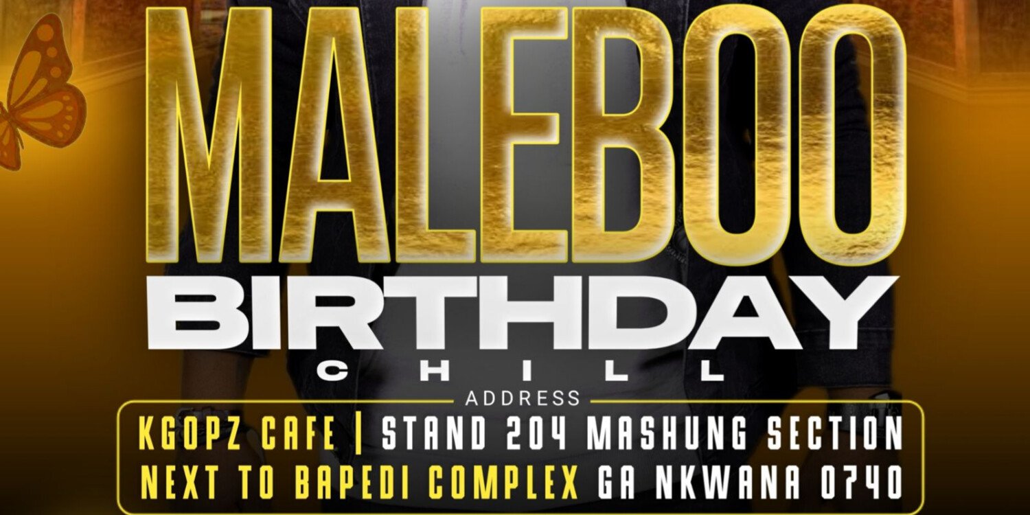 MALEBOO’s birthday chill - Computicket BoxOffice