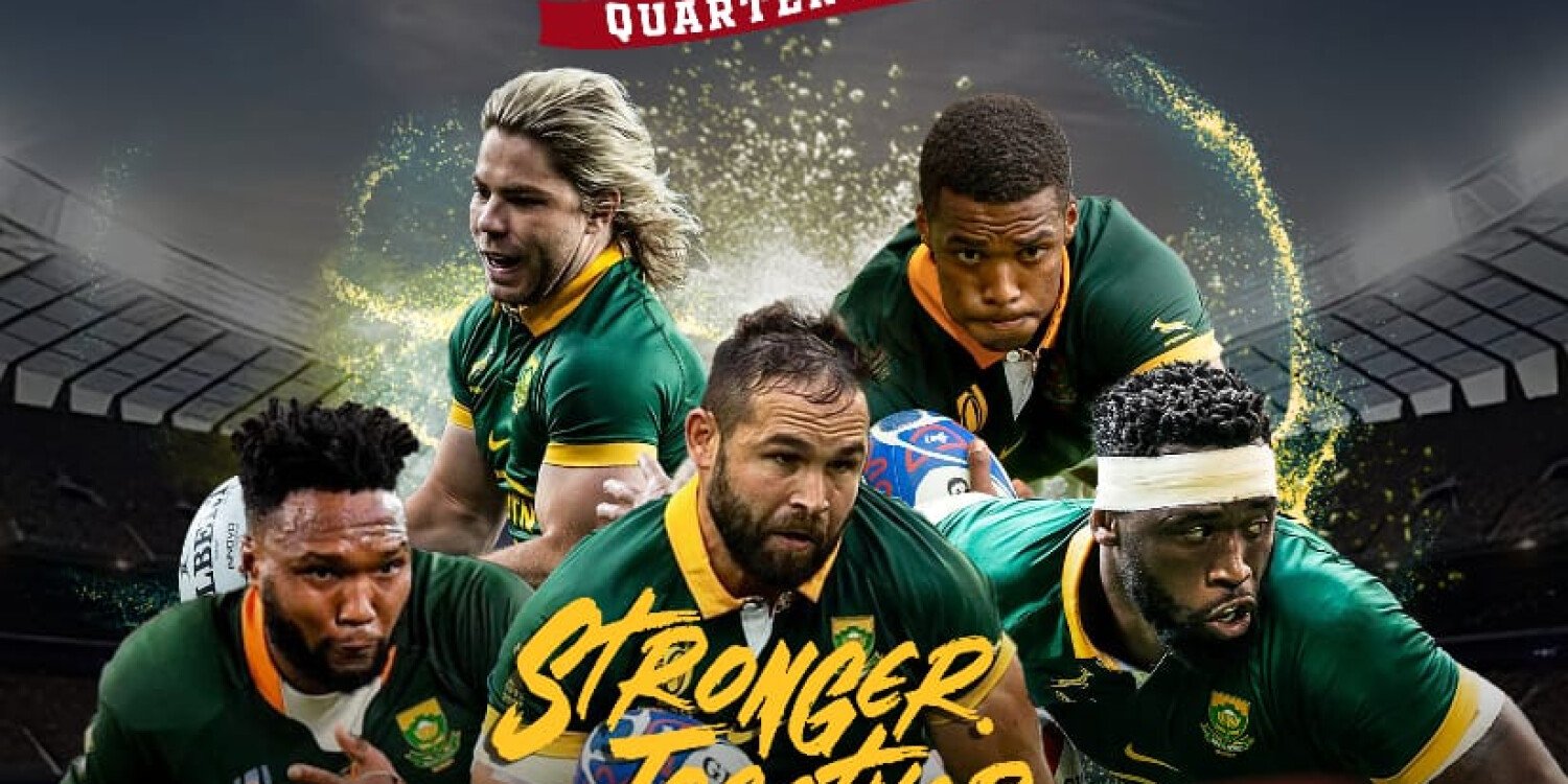 RUGBY WORLD CUP - QUARTER FINALS | SPRINGBOKS FAN EXPERIENCE - PMB ...