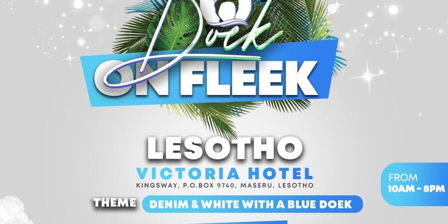 Doek On Fleek Denim & White+Blue Doek LESOTHO - Computicket BoxOffice