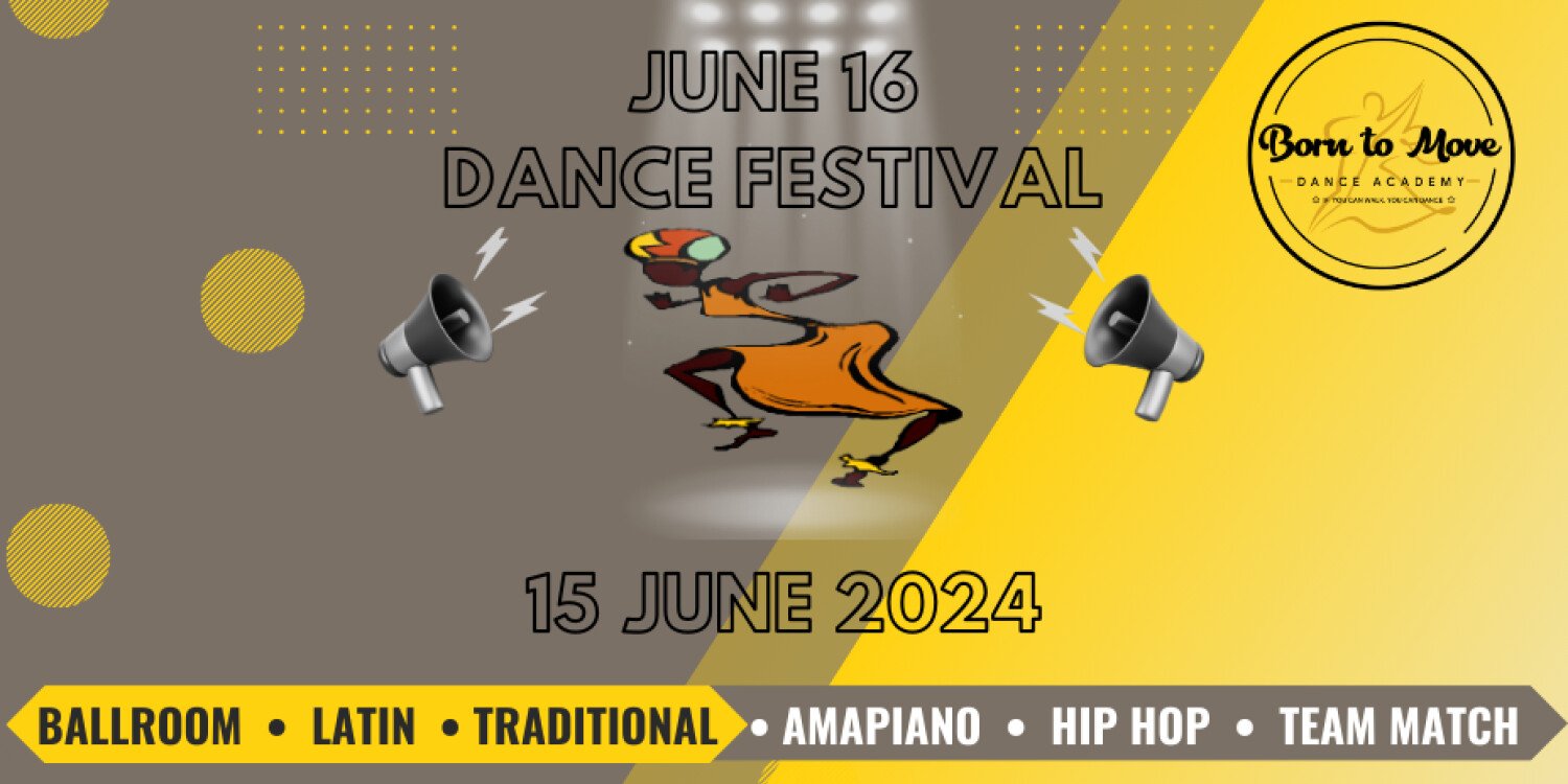 JUNE 16 MEMORIAL DANCE FESTIVAL - Computicket BoxOffice