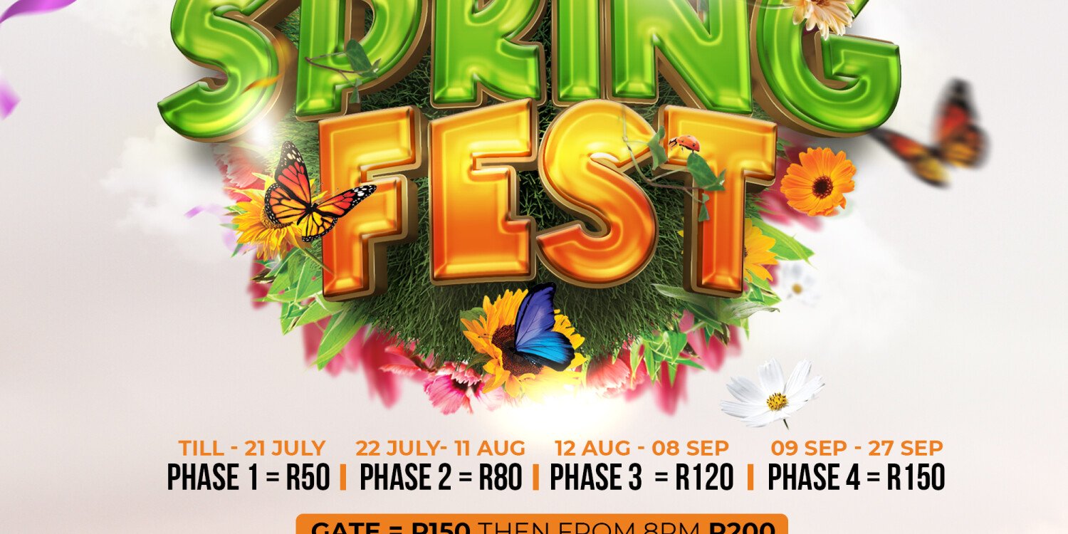 Spring Fest Twenty Somet.h.i.n.g. - Computicket BoxOffice