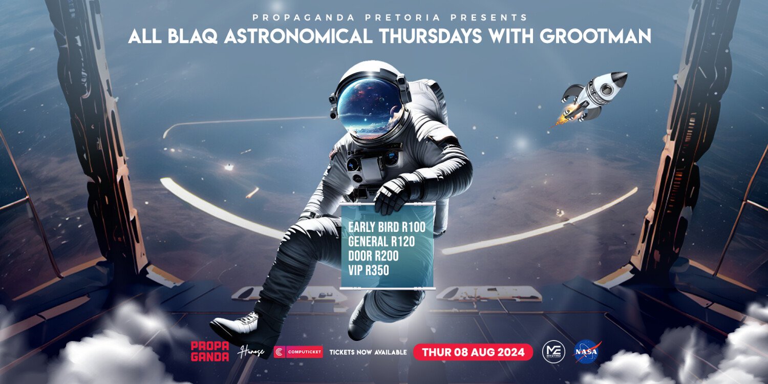 Astronomical Thursdays with Grootman - Computicket BoxOffice