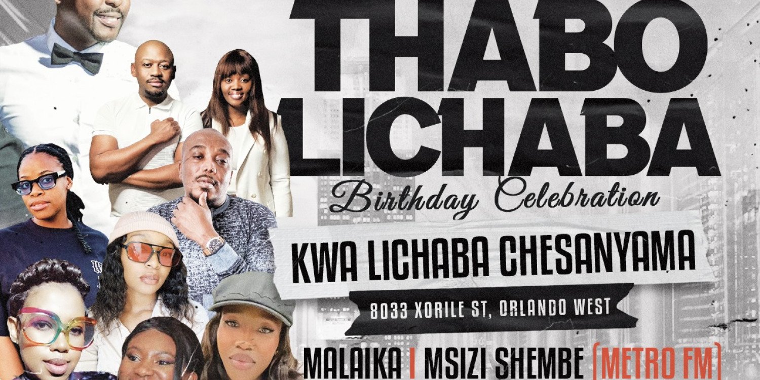Thabo Lichaba Birthday Celebration - Computicket BoxOffice