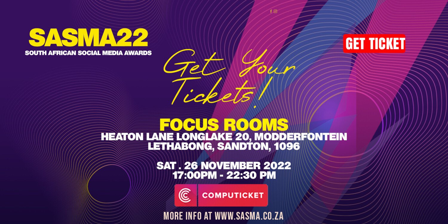 SASMA AWARDS CEREMONY - Computicket BoxOffice