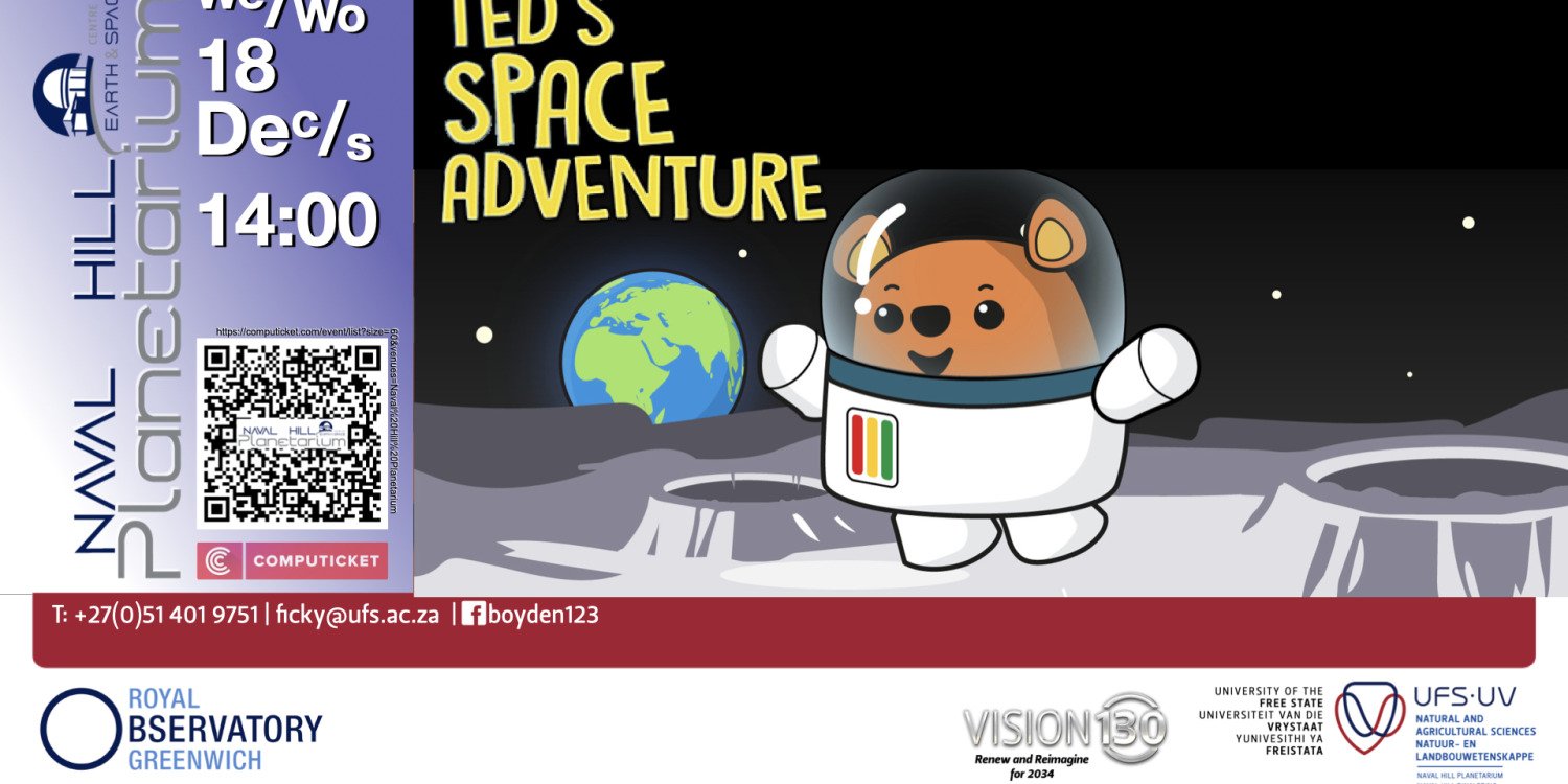 18 December 2024: Ted's space adventure (Eng and Afr) - Computicket ...