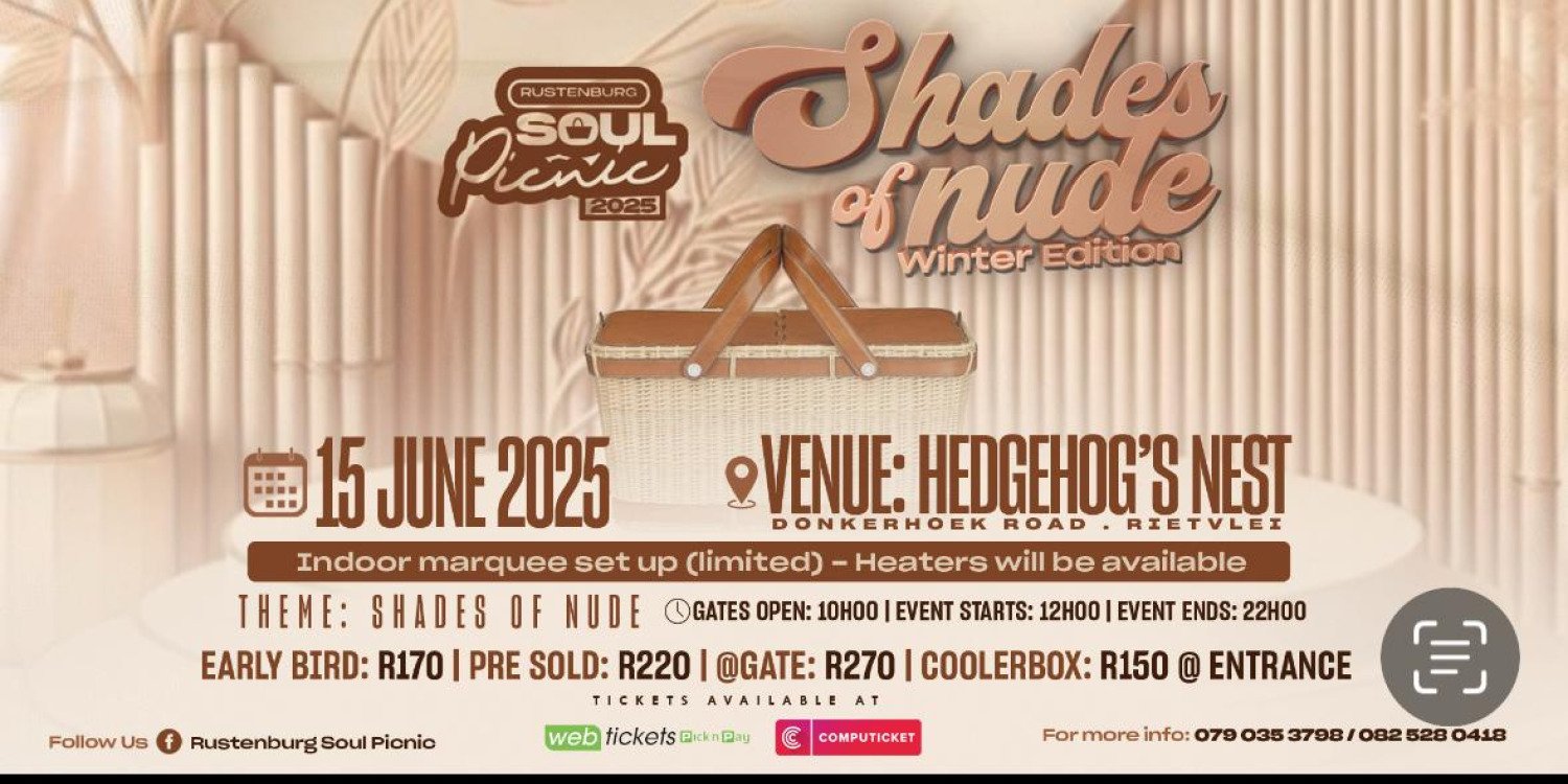 Rustenburg soul picnic 2025 - Computicket BoxOffice