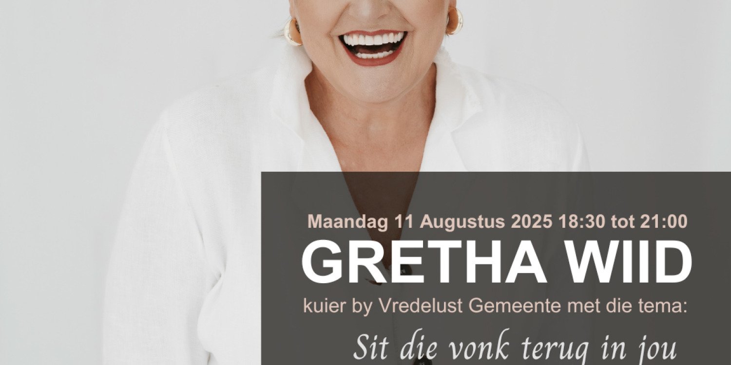 Sit die VONK terug in jou Huwelik! - Gretha Wiid - Computicket BoxOffice