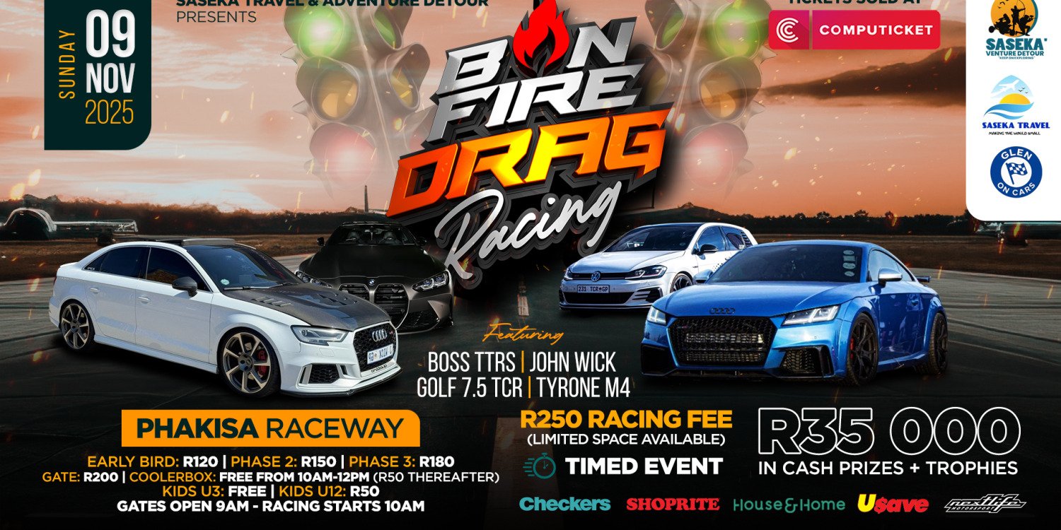 Bonfire Drag Racing and Stance - Computicket BoxOffice