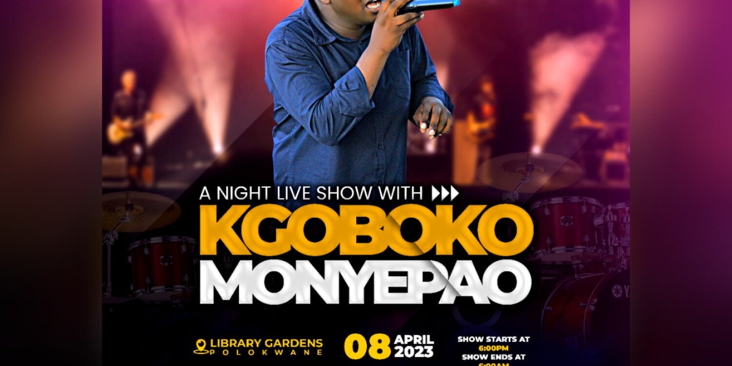 A night Live Show with Kgoboko Monyepao - Computicket BoxOffice