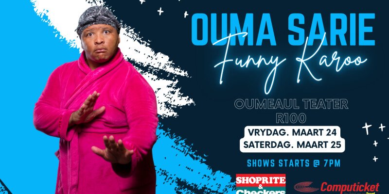 Events from MC Moses SA - Computicket BoxOffice
