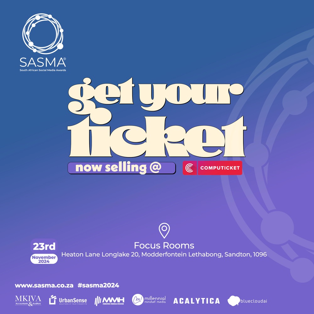 4th SOUTH AFRICAN SOCIAL MEDIA AWARDS - Computicket BoxOffice